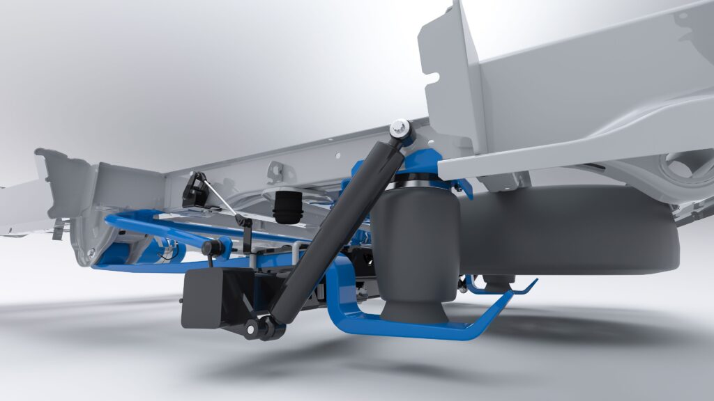 VB-FullAir 2C helautomatisk luftfjæring kun bakaksel MAN TGE/VW CRAFTER ...